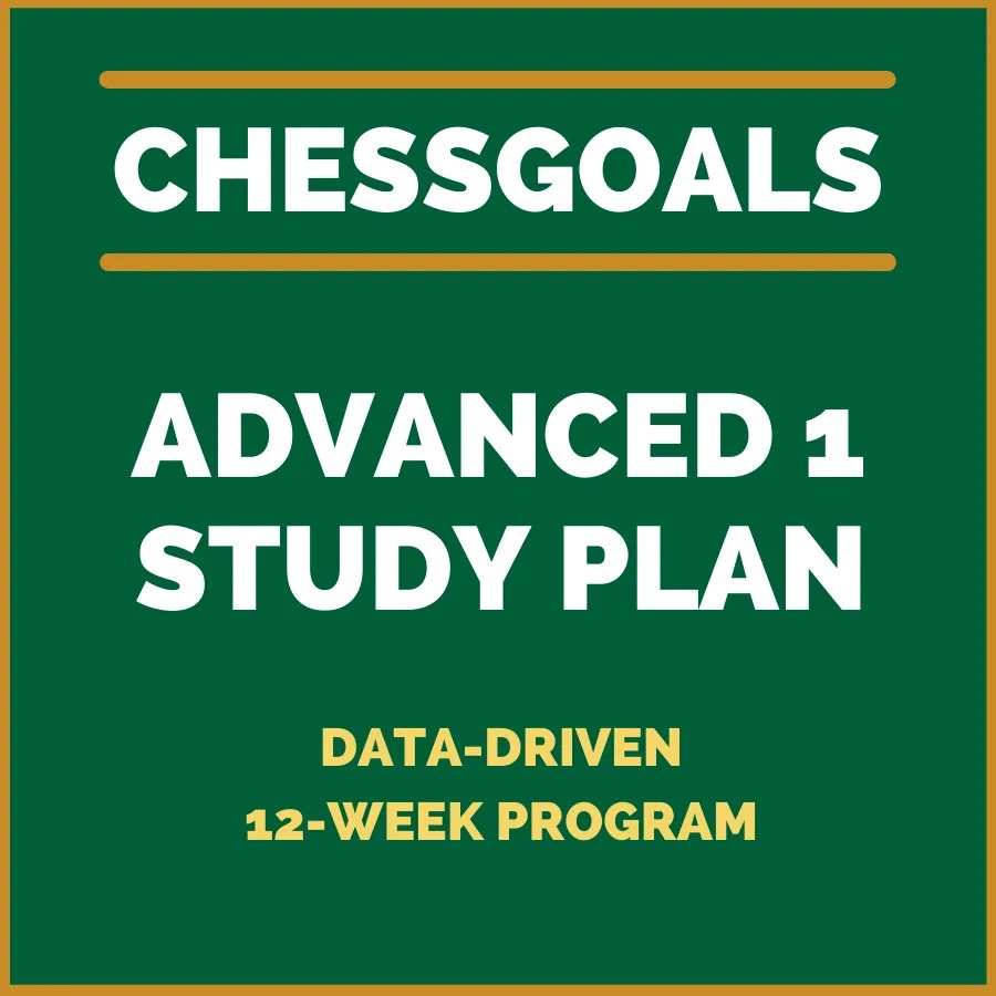 Advanced 1 Plan - ChessGoals.com
