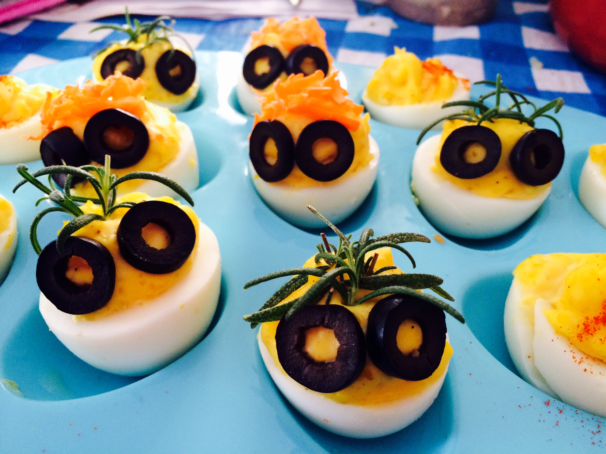Minion Deviled Eggs Made Easy