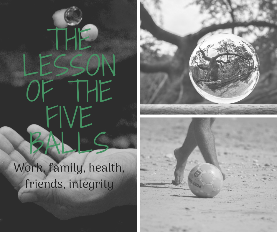 The Five Balls Of Life: A Very Short Story About Balance – PJLM