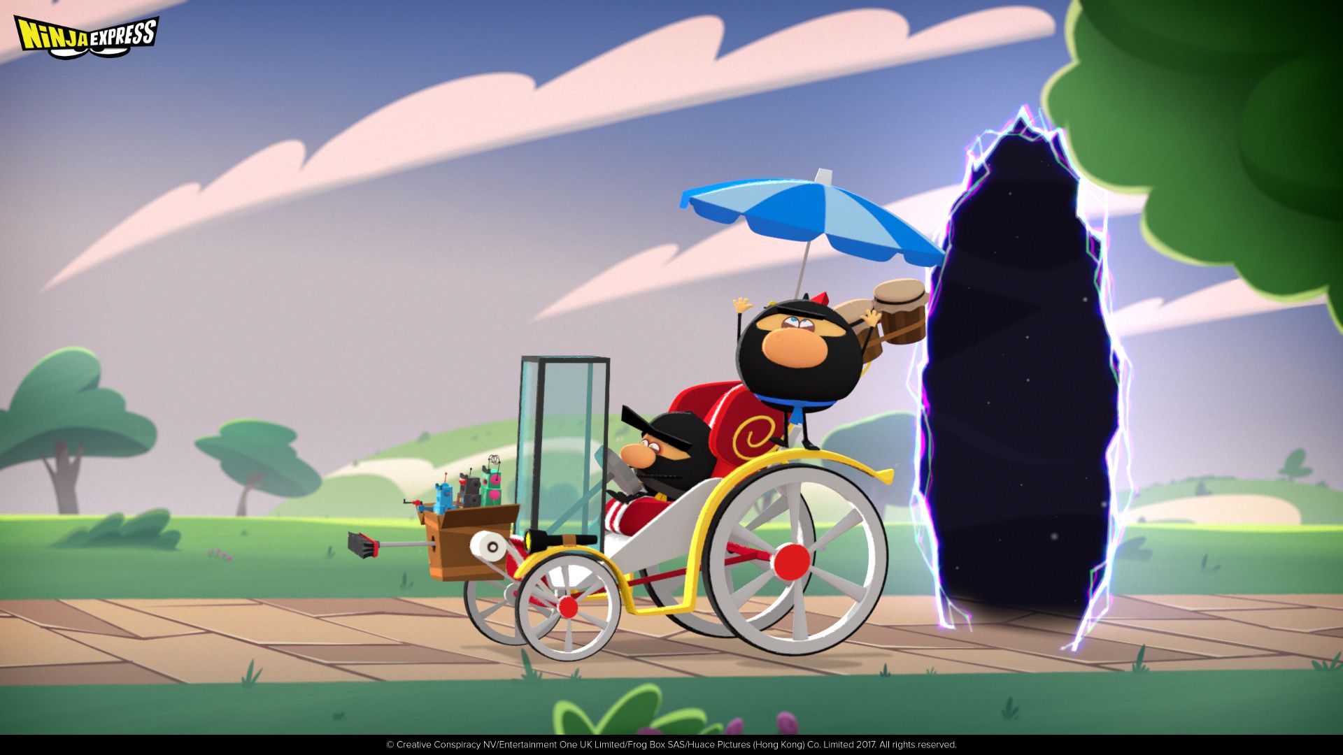 Klaar om de wereld te veroveren: Ninja Express | Chez Bartizze