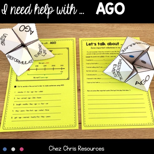 Utiliser Ago - Accompagnement personnalisé - Chez Chris Resources