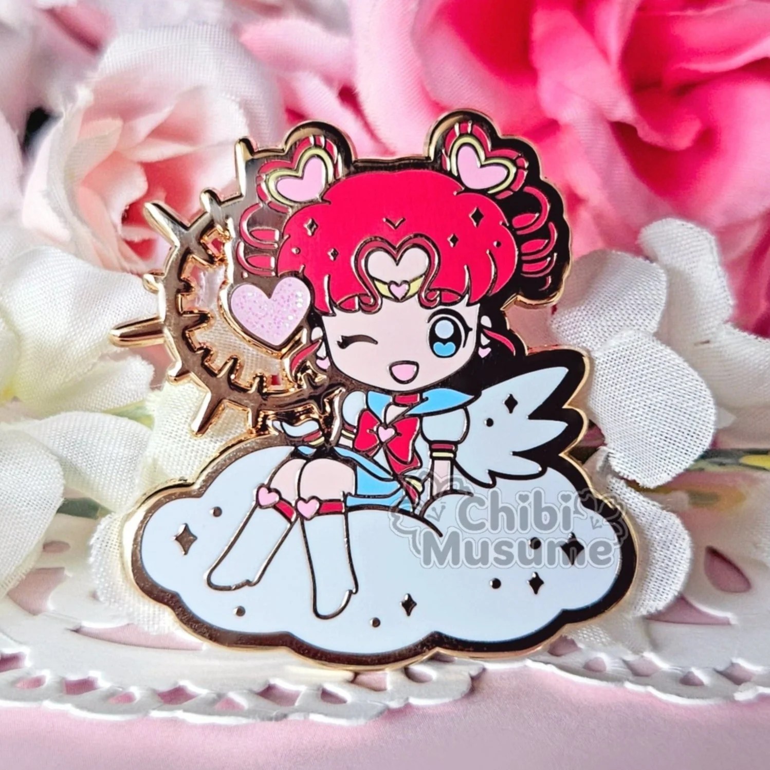 Little Chibi Enamel Pin Chibimusume