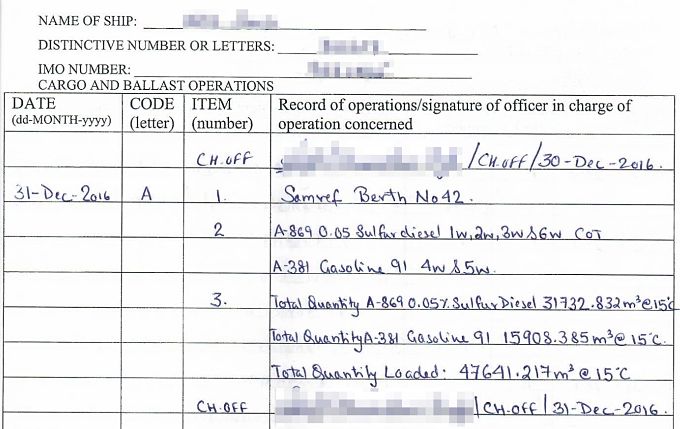 Chief Engineer's LogChief Engineer's Log