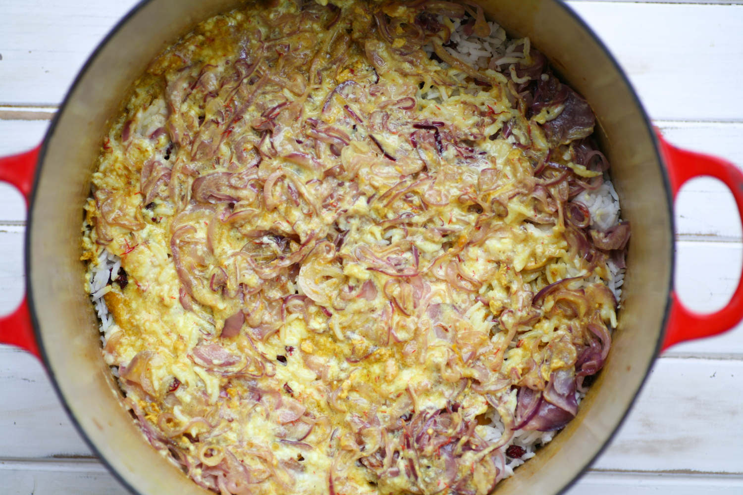 Zereshk Polow – Iranian Chicken with Barberries and Rice