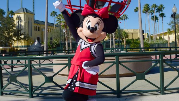 Minnie Mouse Debuts New Cheerleader Uniform for National Polka Dot Day ...