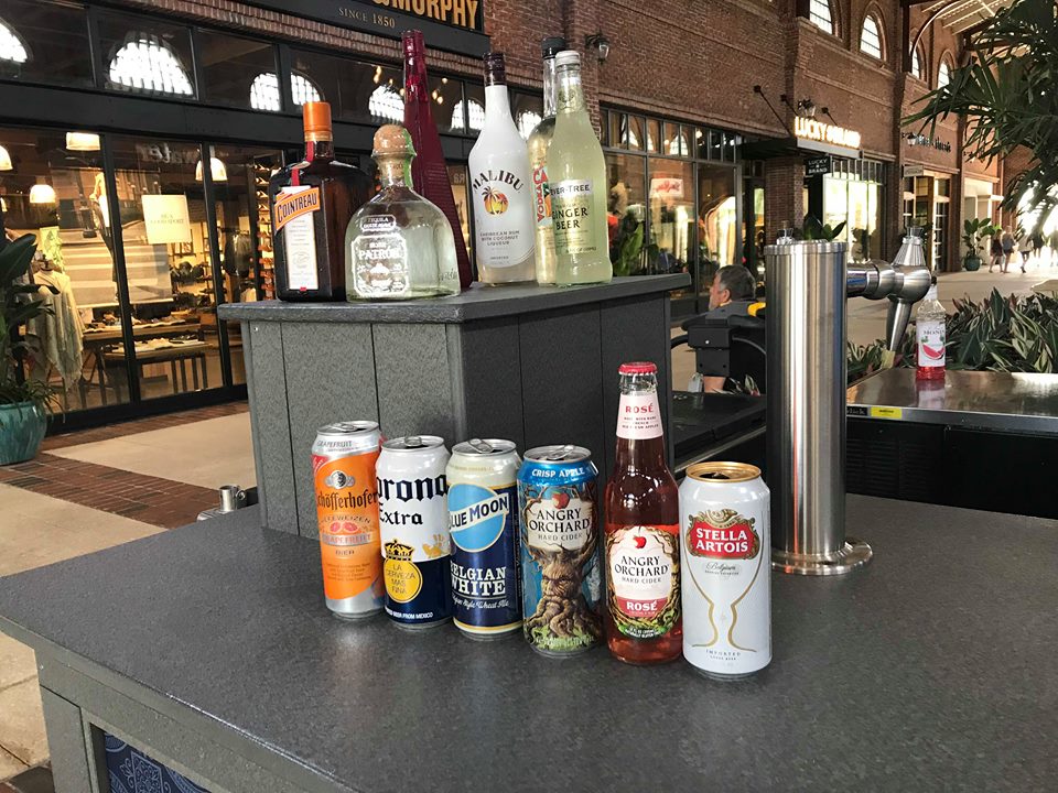 pop up bar