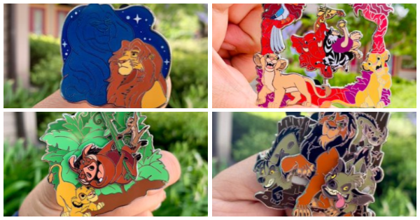 The Lion King 25th Anniversary Pins At Disney Pin Traders | Chip and ...
