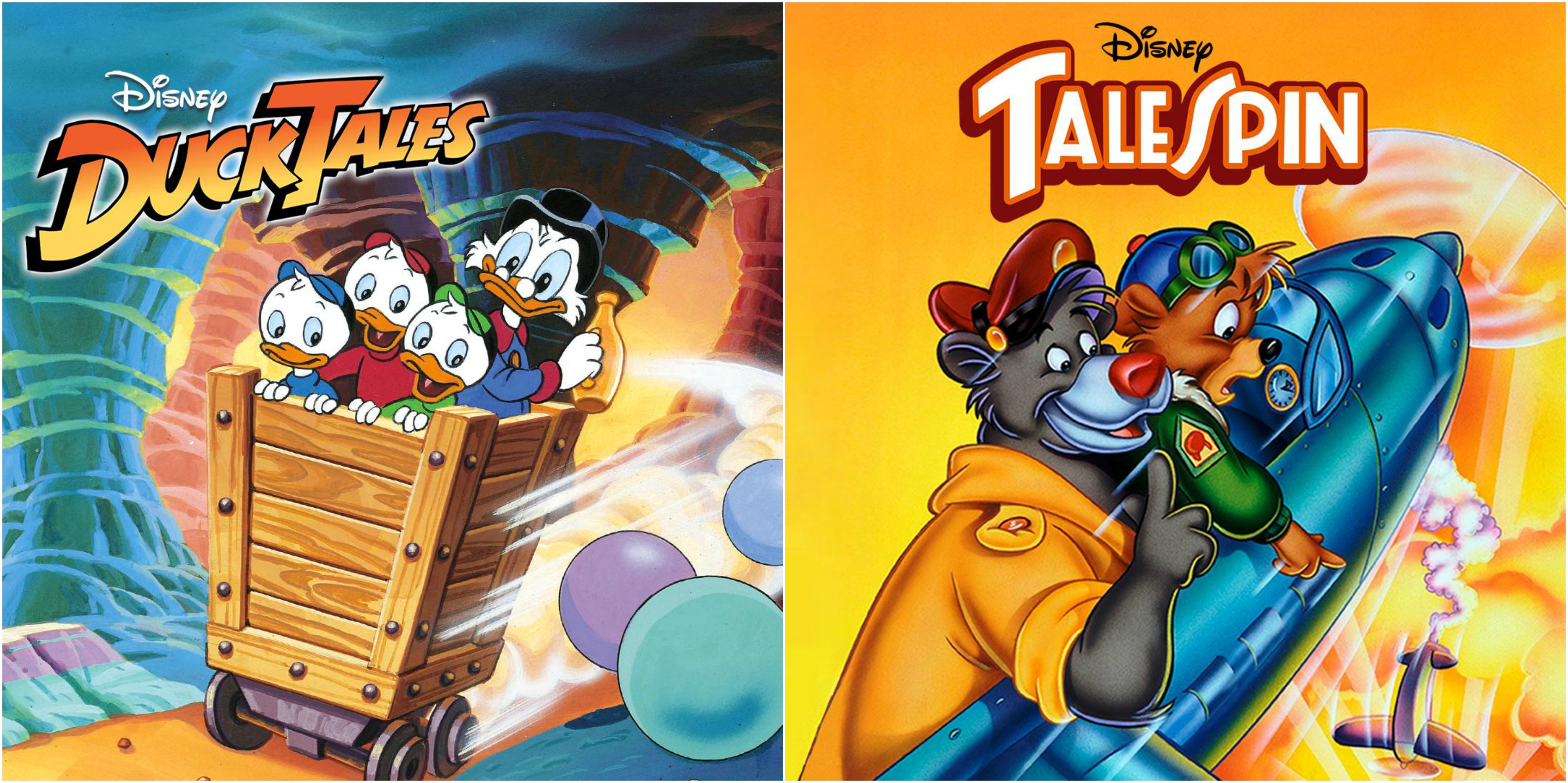 DuckTales, Chip 'n Dale Rescue Rangers, TaleSpin, and Darkwing Duck ...
