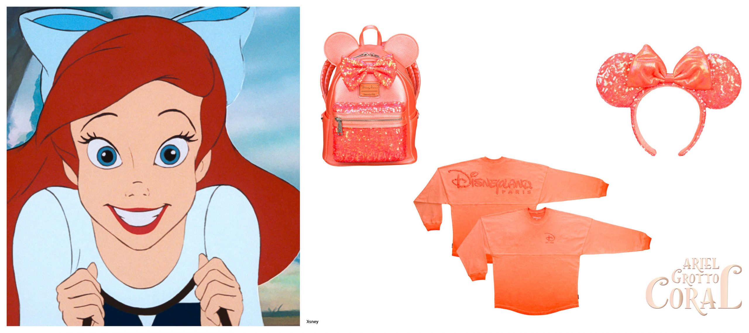New Ariel Grotto Coral releasing tomorrow in Disneyland Paris | Chip ...