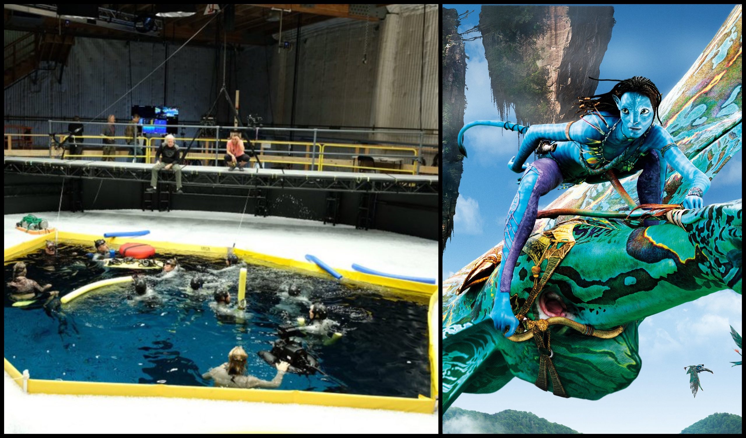 New Set Photos Reveal Underwater Scenes Being Filmed for Avatar Sequels ...