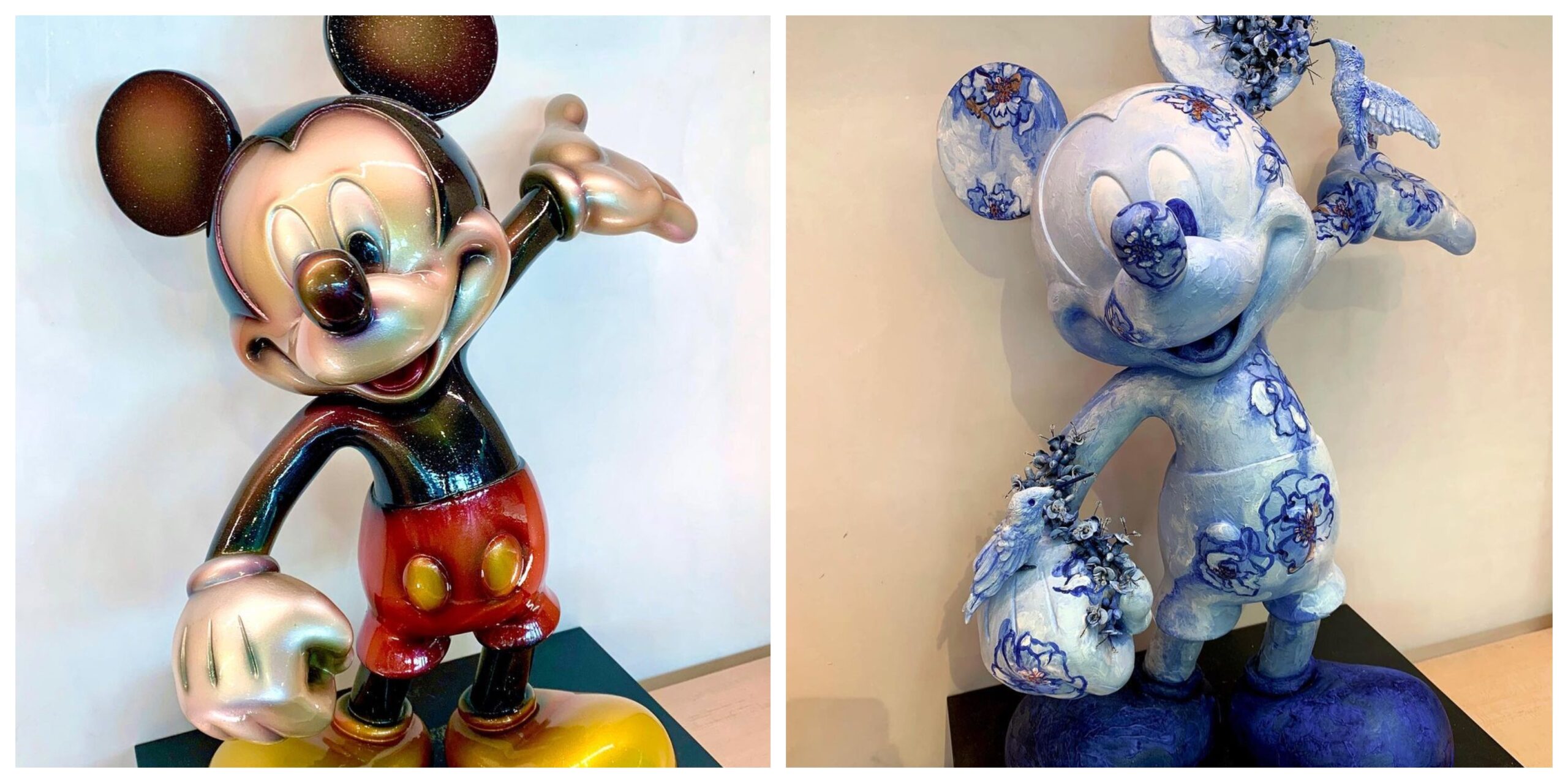 New Mickey statues revealed for Epcot's Creations Shop in time for ...
