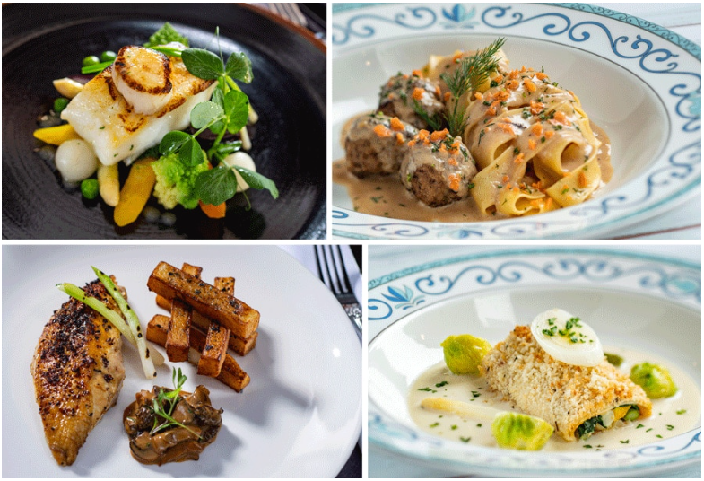 entrees