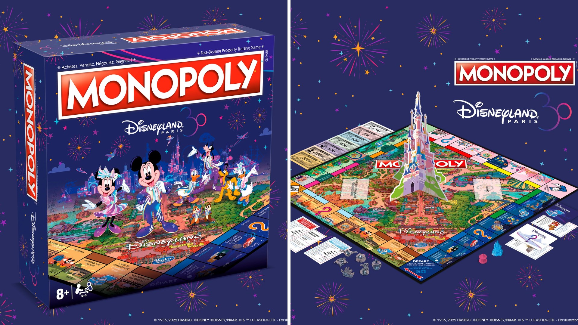 Disneyland Paris Monopoly Board Game Coming Soon | Chip and Company