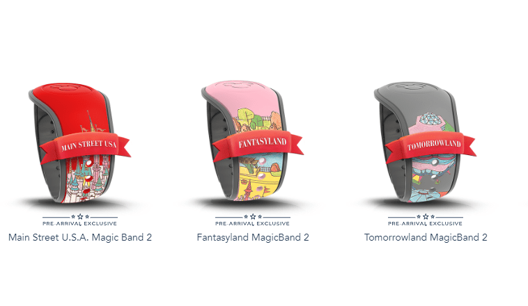 New Classic Magic Kingdom Pre-Arrival MagicBands now available | Chip ...