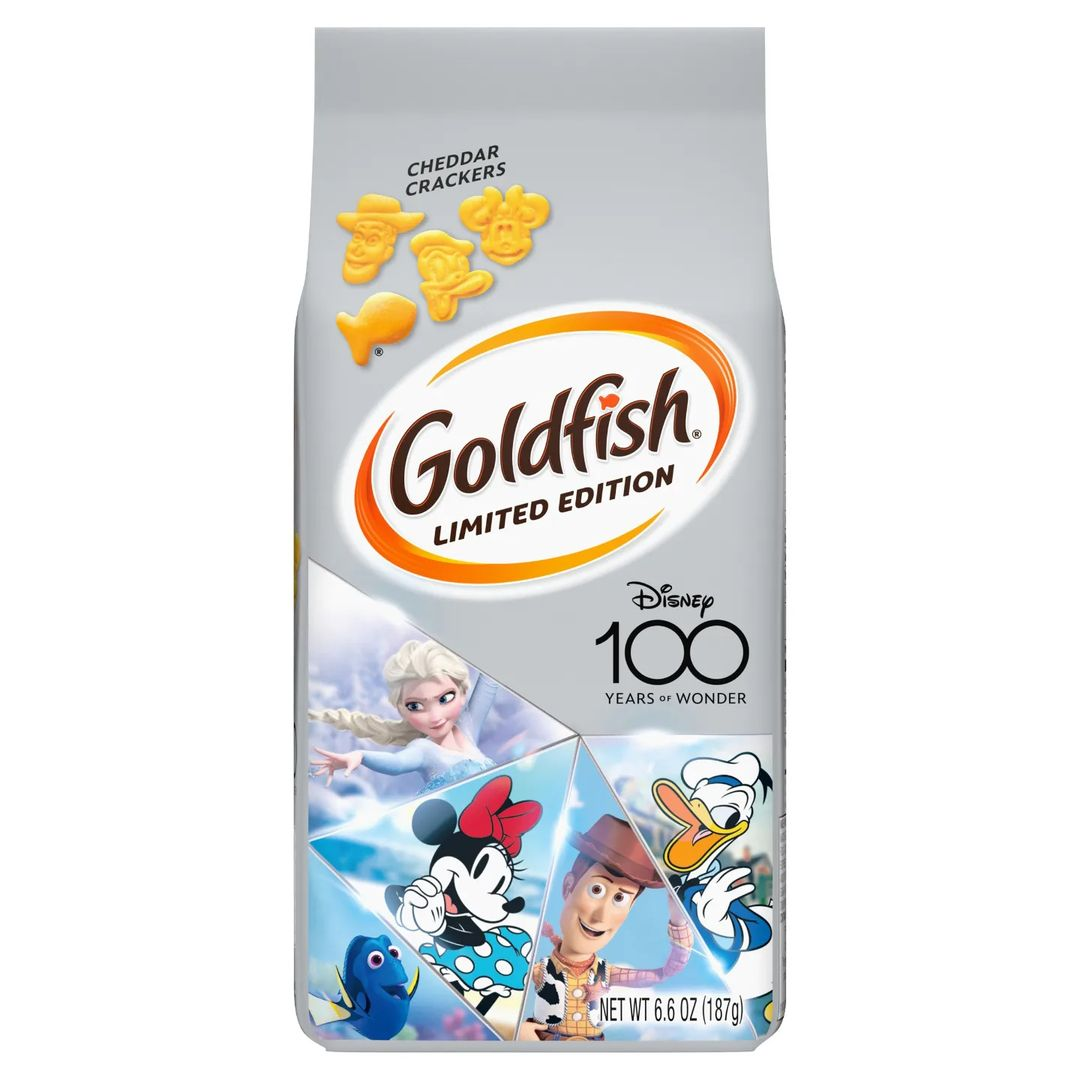 New Limited Edition Disney100 Goldfish Coming to a Grocery Store Near ...