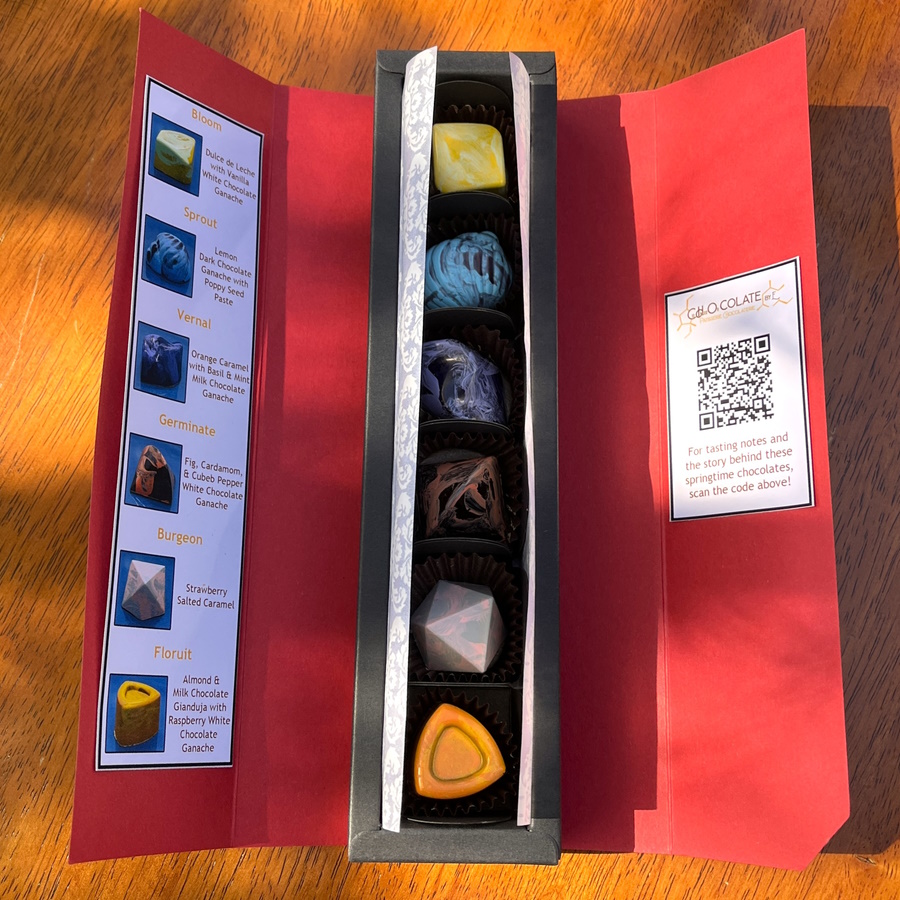 Small Chocolate Box - CHOCOLATE by E