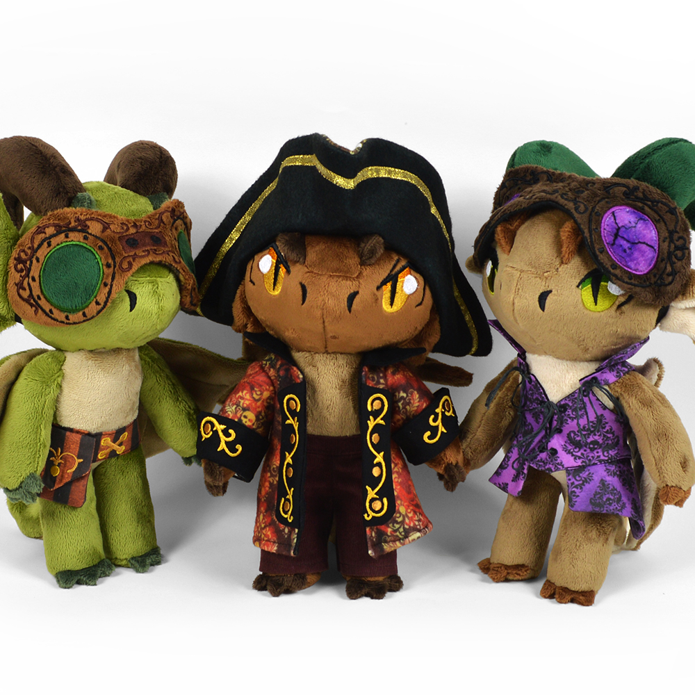 Anthro Dragon Plush – Sew Desu Ne?