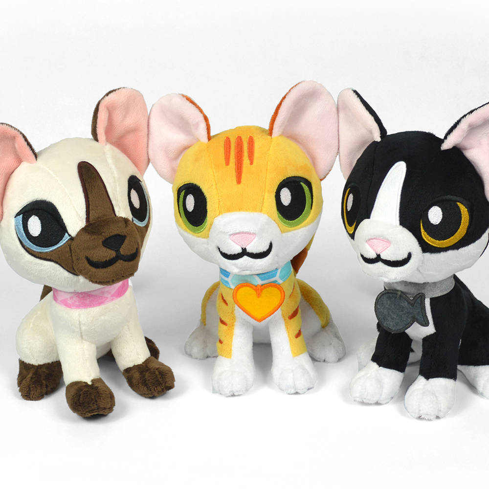 Sitting Kitten Plush – Sew Desu Ne?
