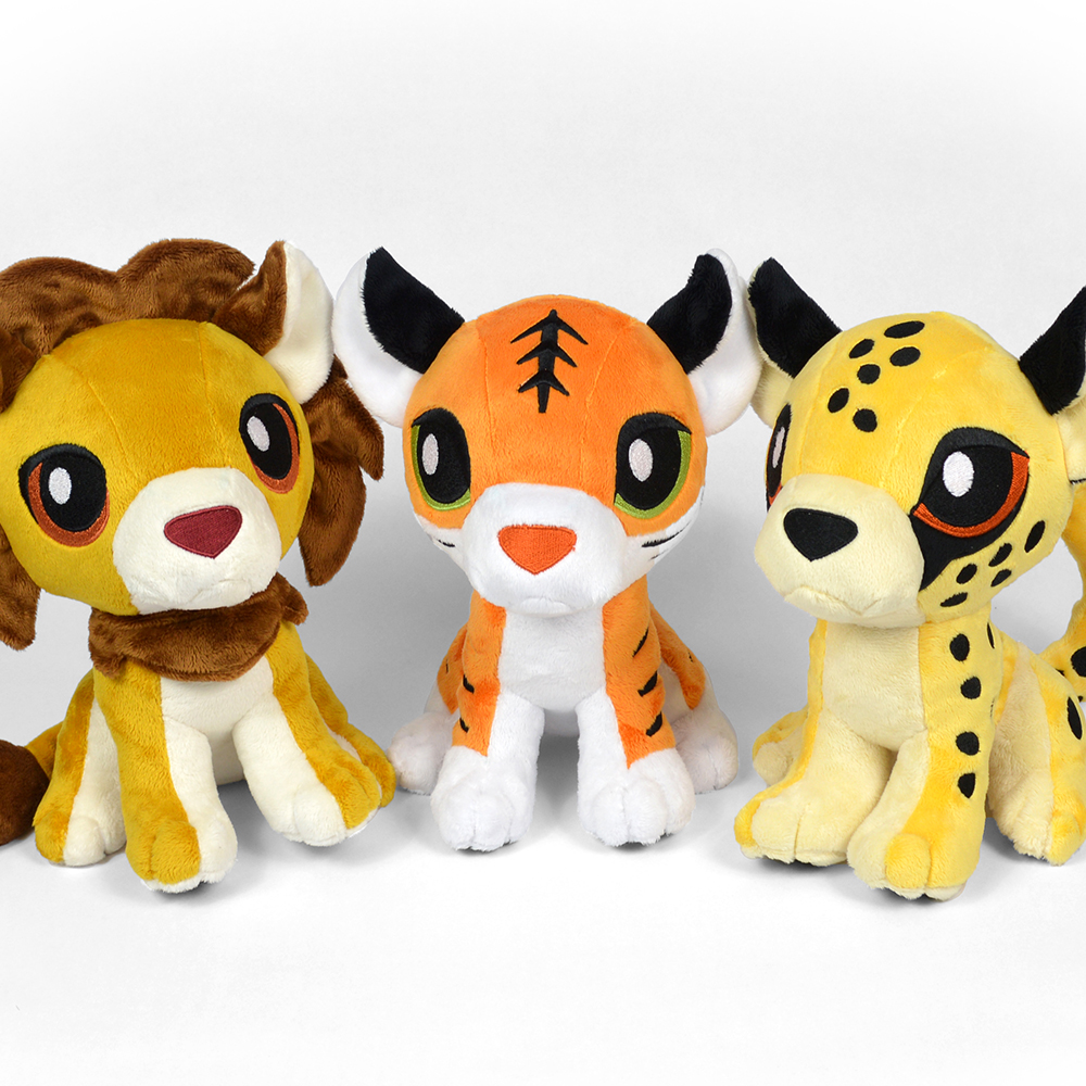 Sitting Wildcat Plush – Sew Desu Ne?