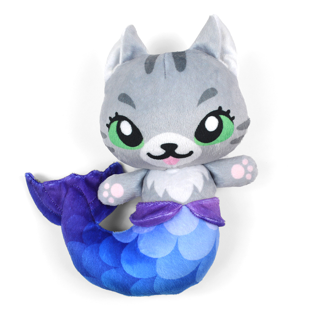 Cut & Sew Mer-kitty Plush Gray – Sew Desu Ne?