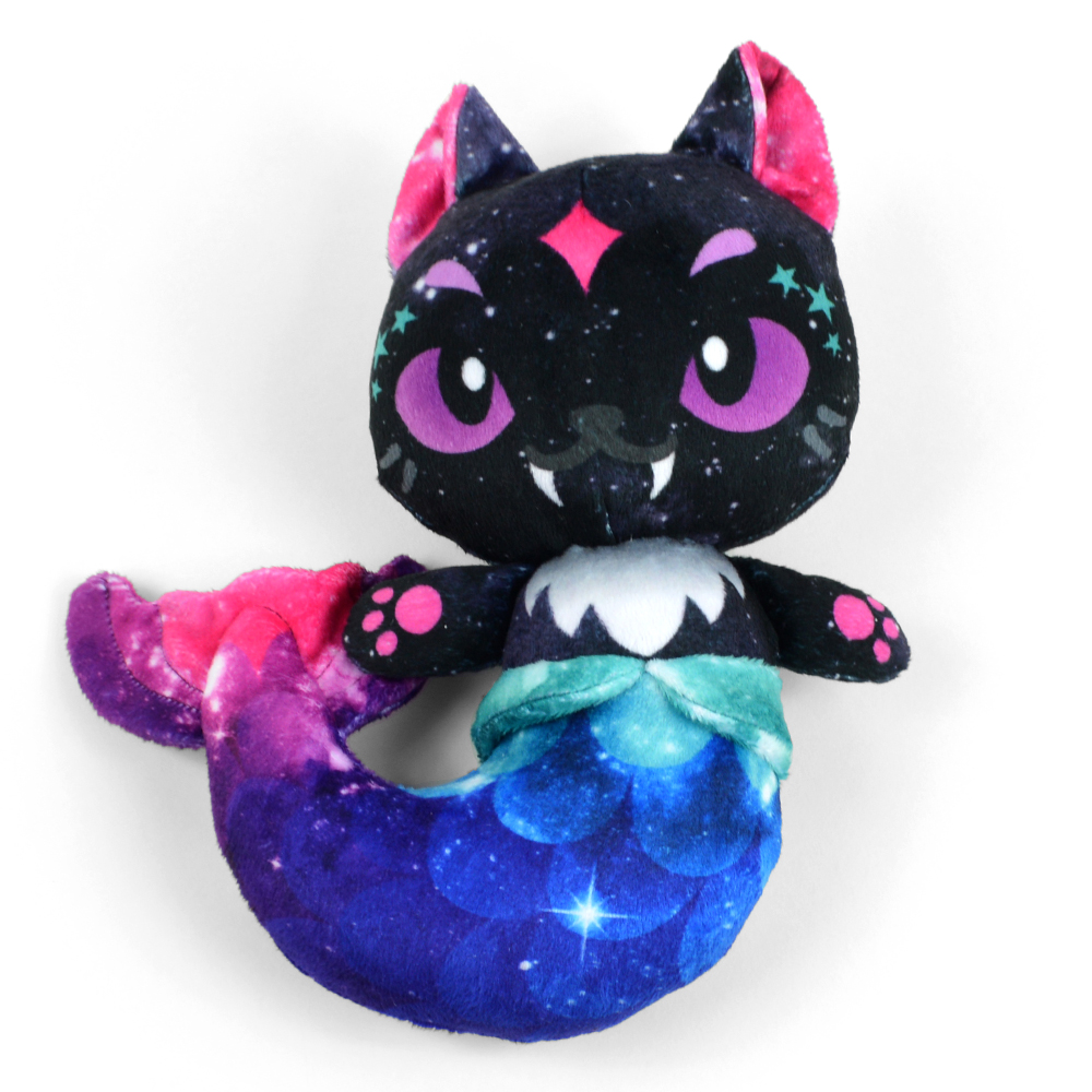 Cut & Sew Mer-kitty Plush Galaxy Black – Sew Desu Ne?