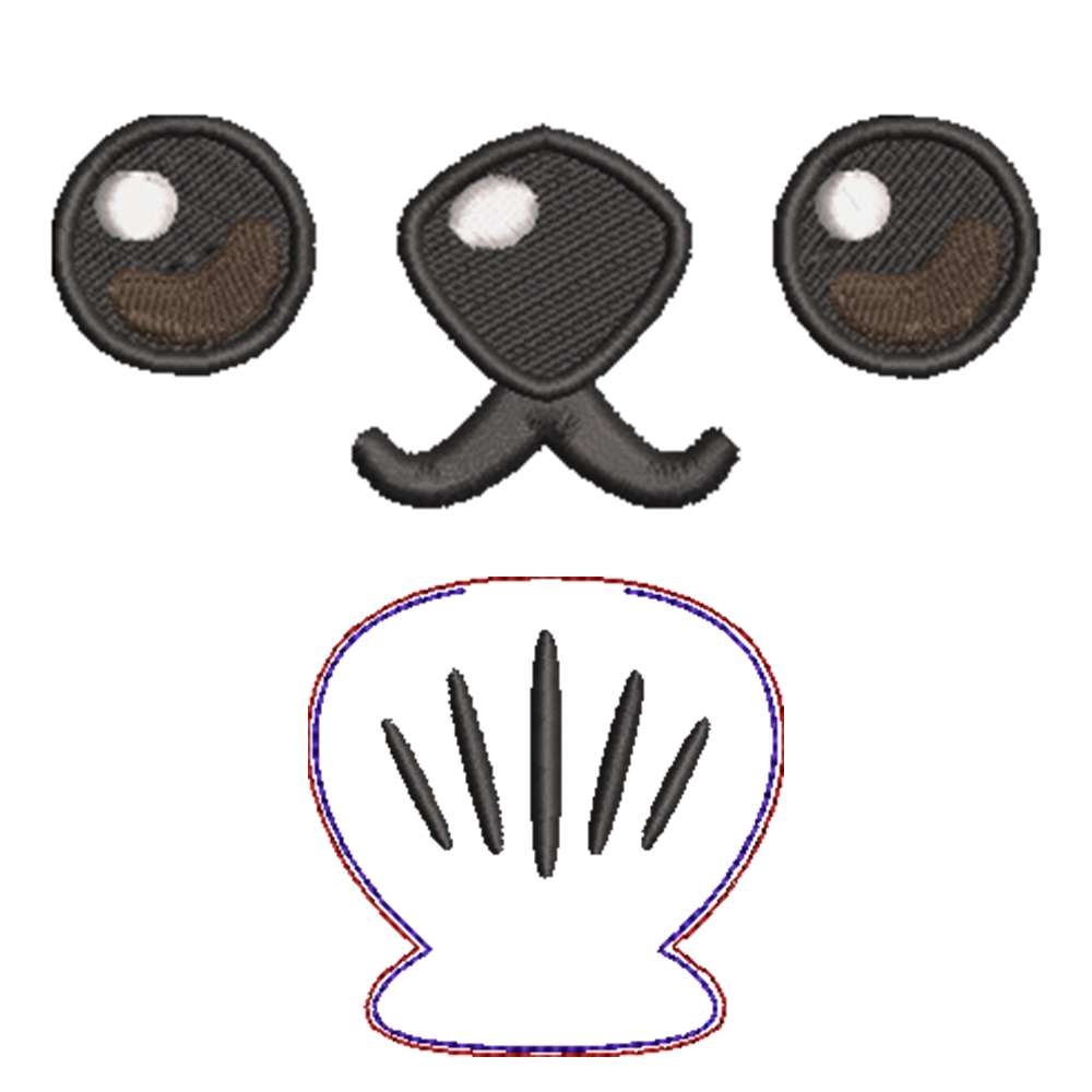 Otter Plush Embroidery – Sew Desu Ne?