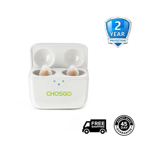 Chosgo Cic Hearing Aids Rechargeable Cic Hearing Aid Chosgo Hearing
