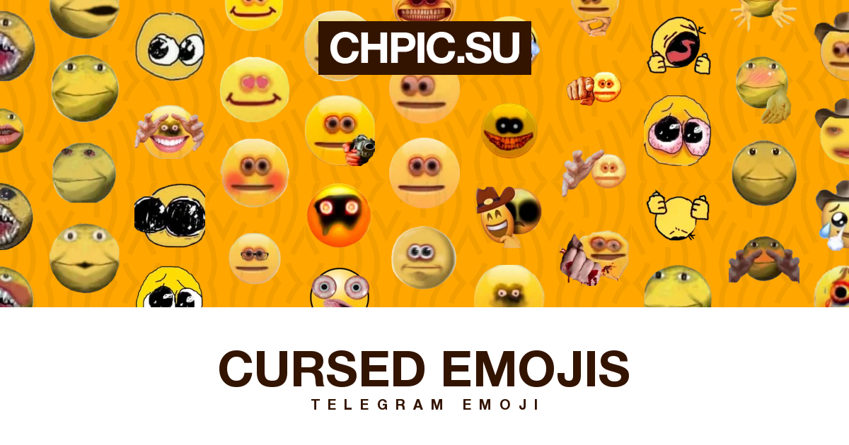 Telegram Emoji Cursed Emojis