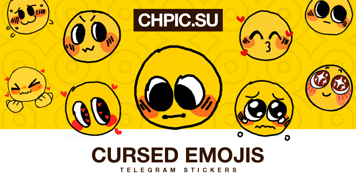Cursed Emojis Telegram Stickers