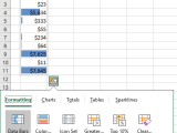 How To Use The Quick Analysis Tool In Excel Chronicles Of Data