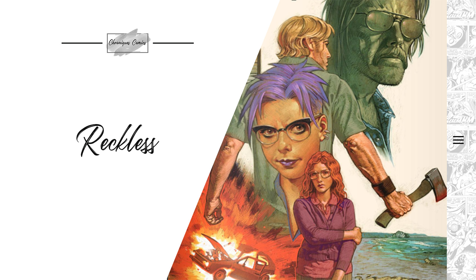 Reckless - Chroniques Comics