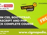 Learn Css Bootstrap Javascript And Php Stack Complete Course Free