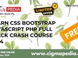Learn Css Bootstrap Javascript Php Full Stack Crash Course 2024 Free