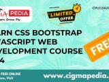 Learn Css Bootstrap Javascript Web Development Course 2024 Free Udemy