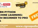 Learn Python Machine Learning From Beginner To Pro 2024 Free Udemy