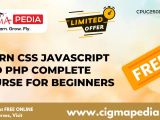 Learn Css Javascript And Php Complete Course For Beginners Free Udemy