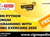 Learn Python Selenium Programming With Coding Exercises 2025 Free