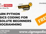 Learn Python Basics Coding For Absolute Beginners Programming Free
