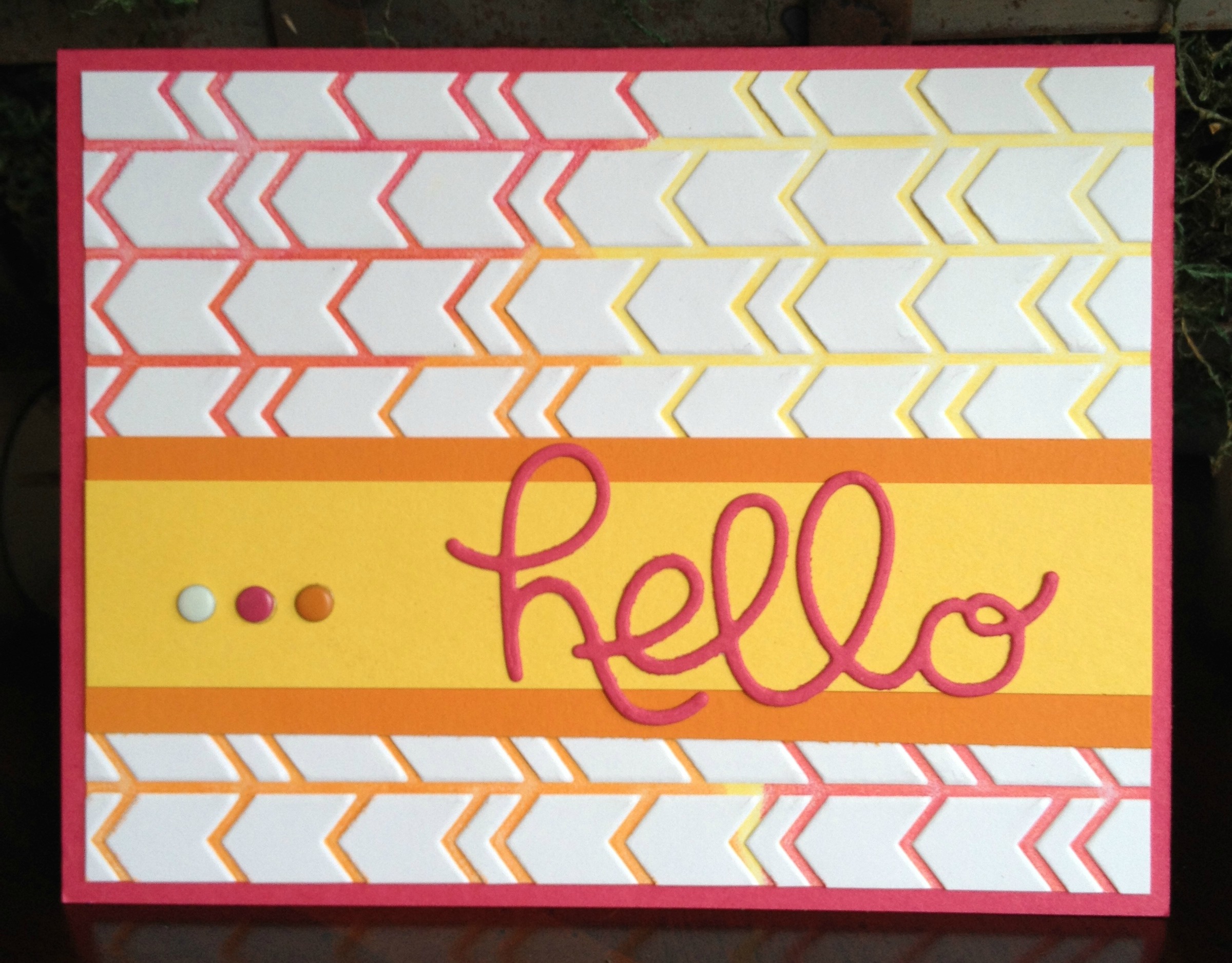 SU Hello Thinlits | Cindy Lee Bee Designs