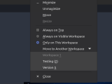Extensions Mnemonize The Cinnamon 5 4 Window Menu Cinnamon Spices