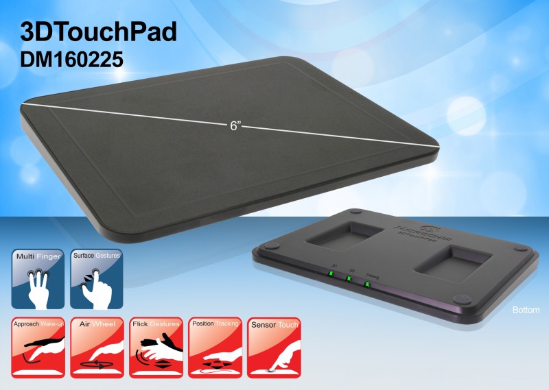 Dev Platform with 2-D Multi-Touch and 3-D Gestures - Circuit Cellar