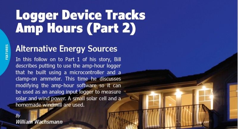 Logger Device Tracks Amp Hours (Part 2) - Circuit Cellar