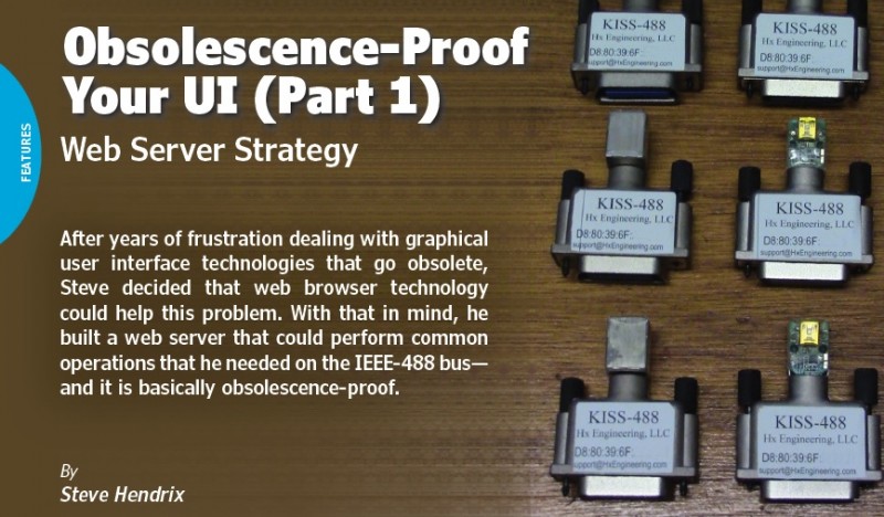 Obsolescence-Proof Your UI (Part 1) - Circuit Cellar