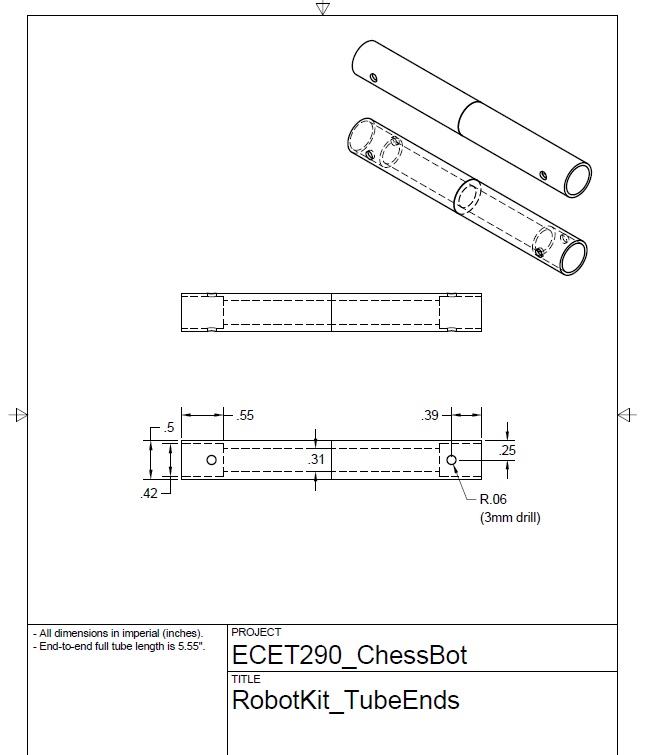 Project Chess Bot Mechanical Drawings - Circuit Cellar