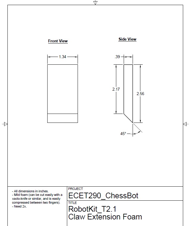 Project Chess Bot Mechanical Drawings - Circuit Cellar