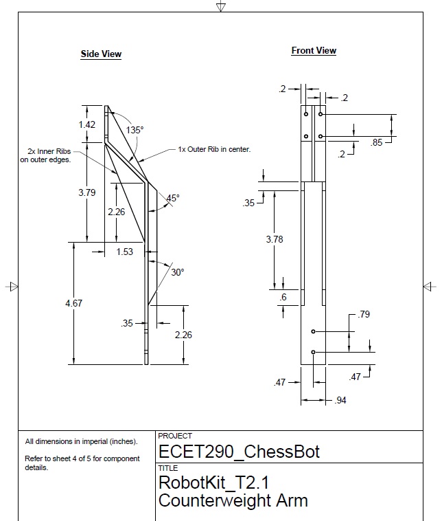 Project Chess Bot Mechanical Drawings - Circuit Cellar