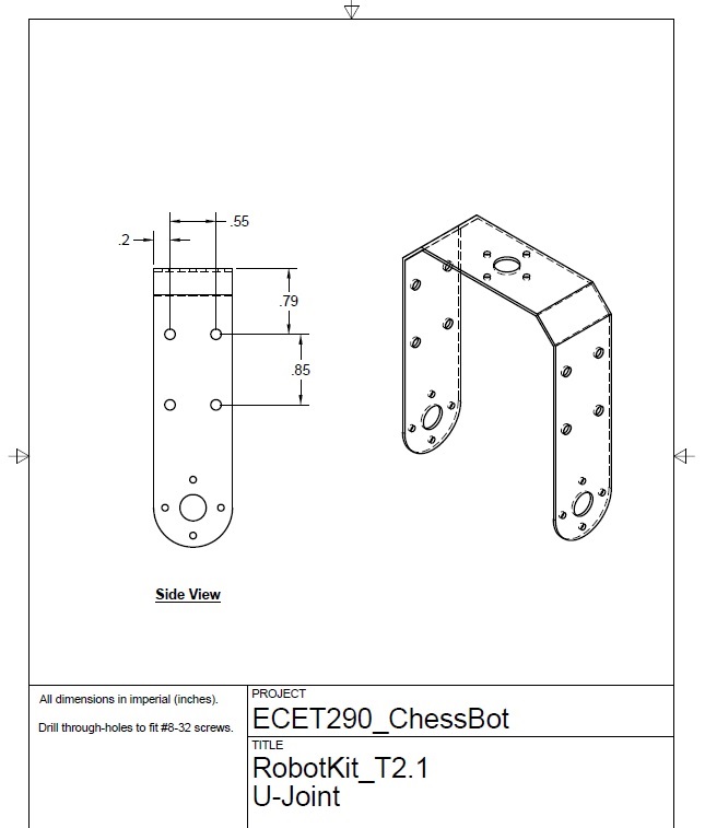 Project Chess Bot Mechanical Drawings - Circuit Cellar