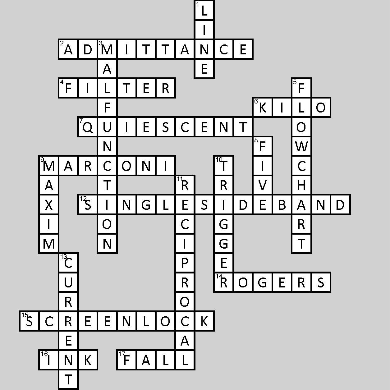 Engineering Crossword #41 - Circuit Cellar