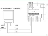 Arduino 8x8 Led Matrix Project With Circuit Diagram Code