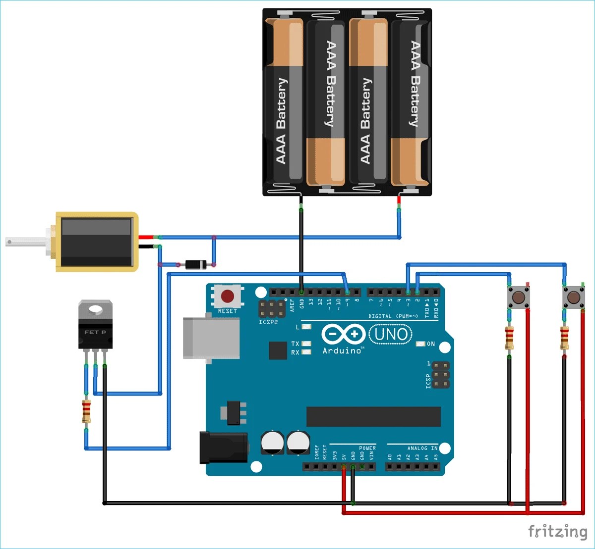 Solenoid Valve Schematic Diagram